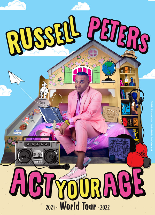 LOS ANGELES: ACT YOUR AGE WORLD TOUR – Russell Peters Official