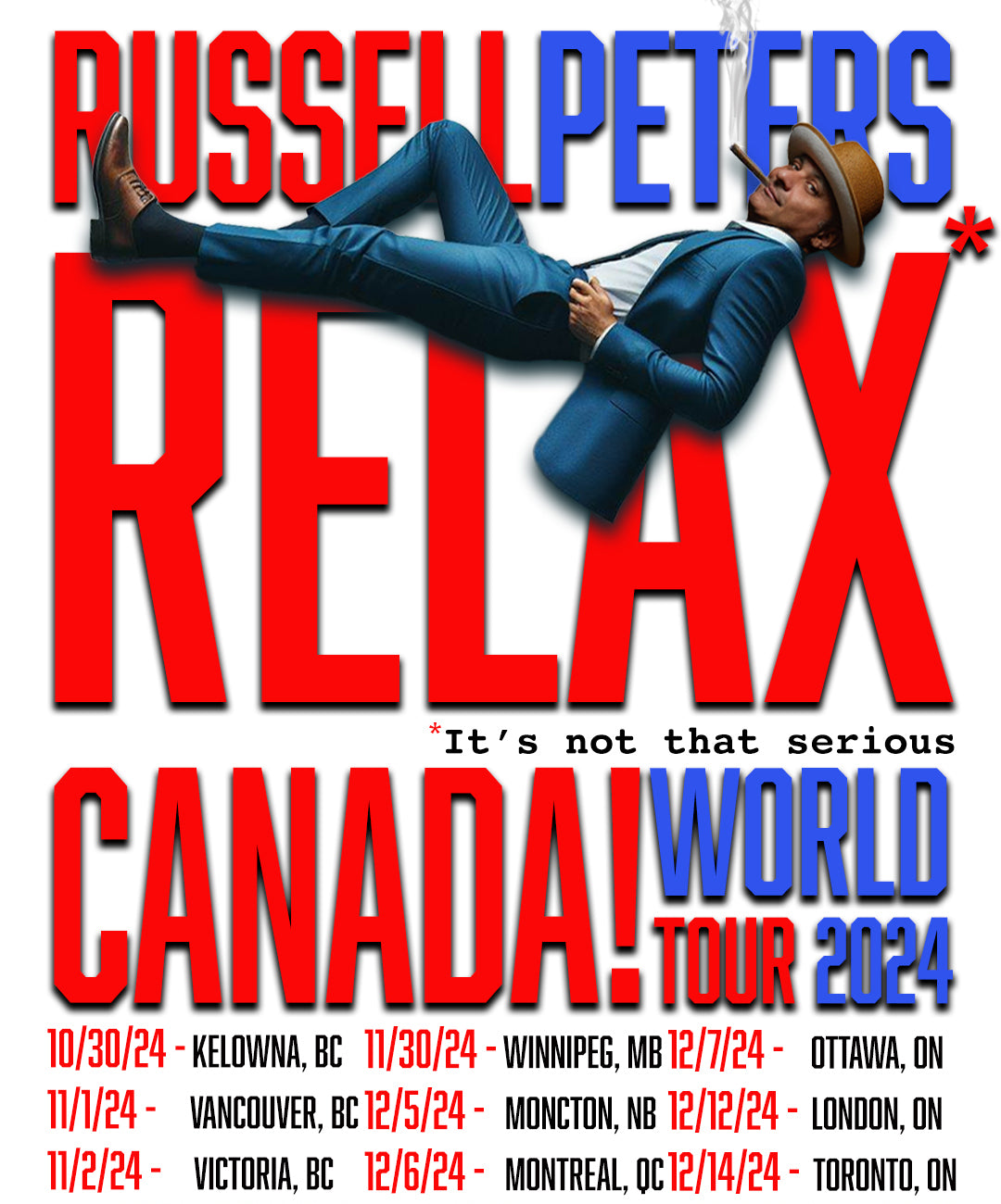 The Official Website of Comedian Russell Peters – Russell Peters Official