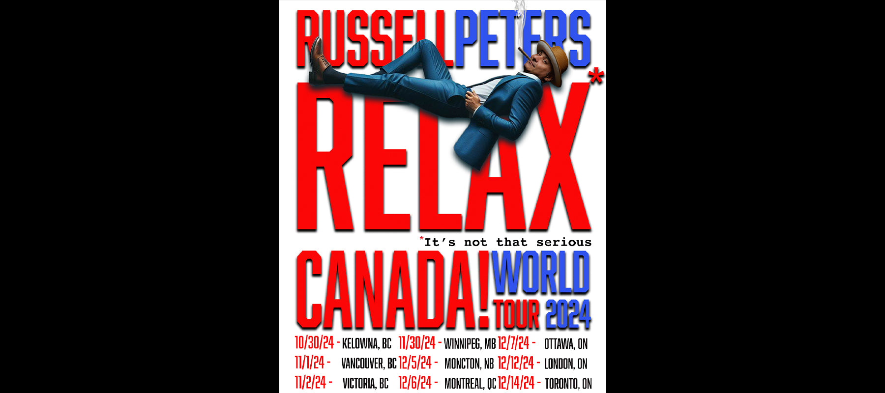 The Official Website of Comedian Russell Peters – Russell Peters Official